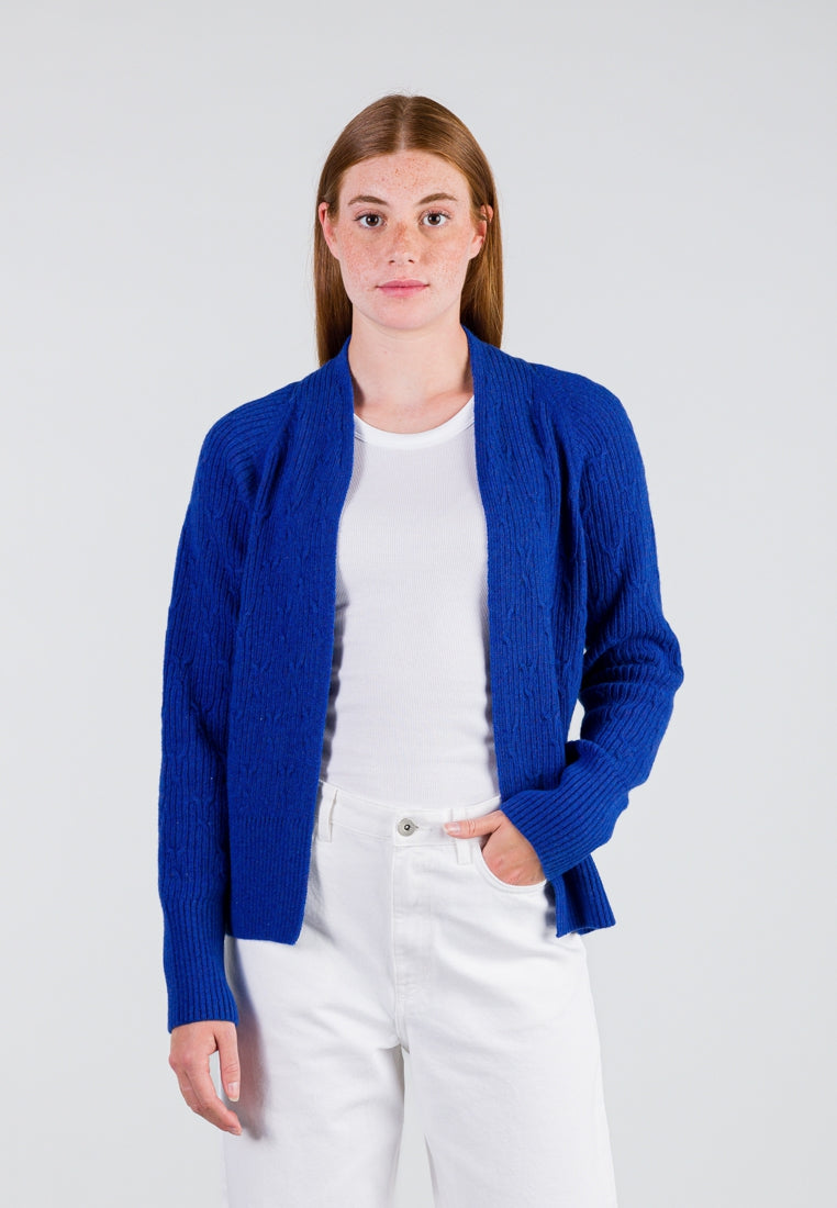 Landscape Cardigan | Kobalt | 100% circulair | Loop.a life – Loop.a Life